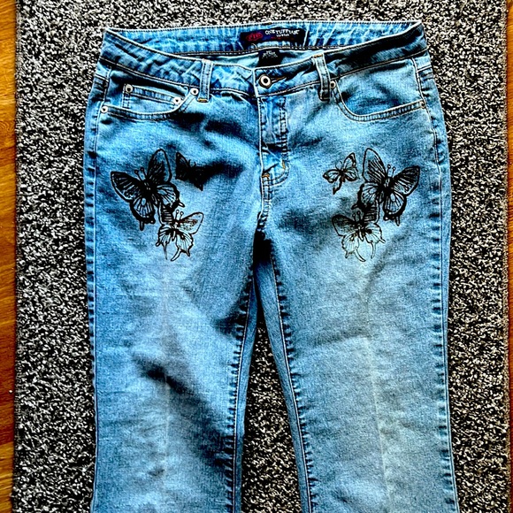 One Tuff Babe | Jeans | Otb One Tuff Babe Flare Jeans | Poshmark